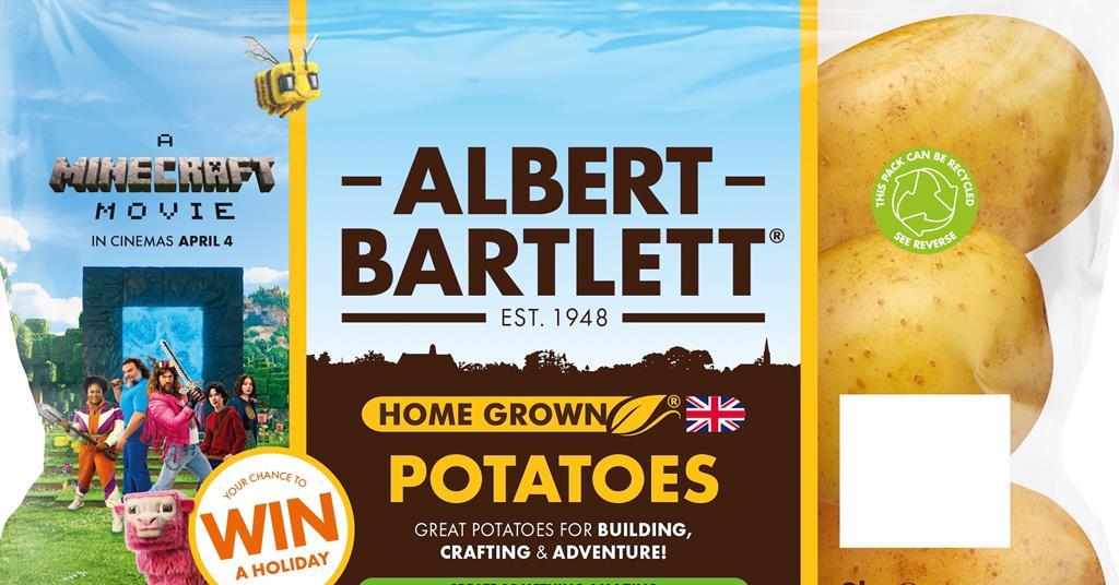 Albert Bartlett potatoes benefit from Minecraft movie tie-in | News ...