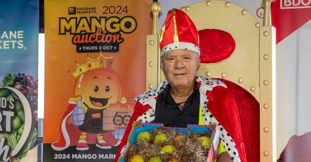 Fruit shop owner crowned Mango King at Brisbane Markets Mango Auction ...