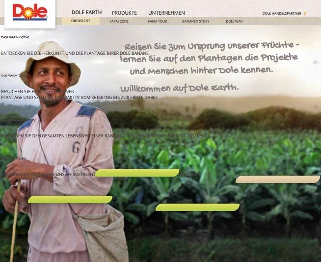 Dole Europe launches Dole Earth site | Article | Fruitnet