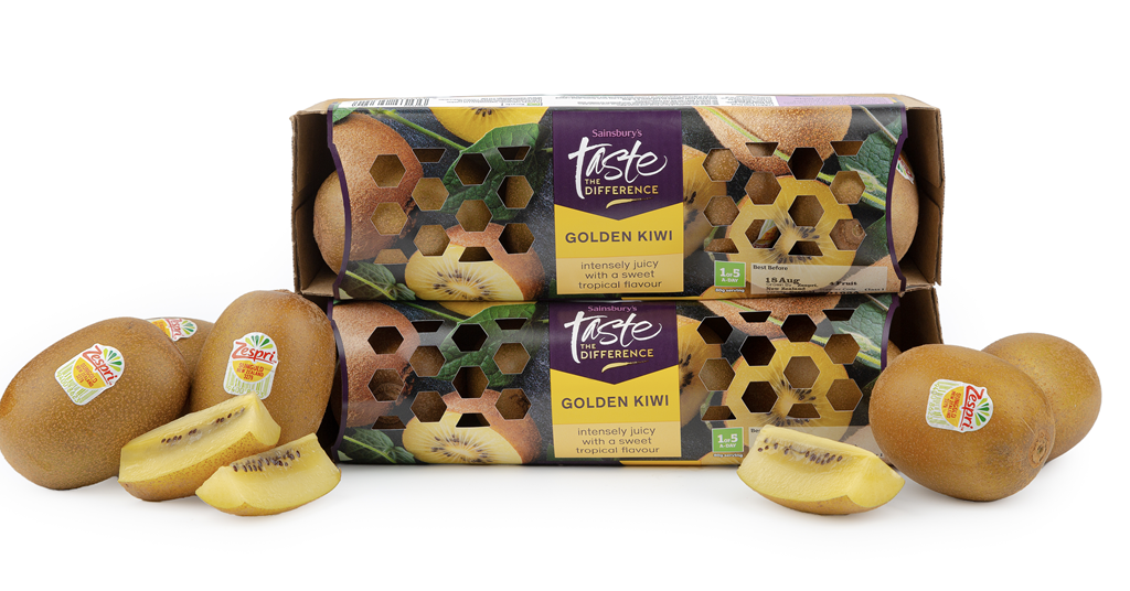 New Golden Kiwi packs launched in Sainsbury’s | News | Fruitnet