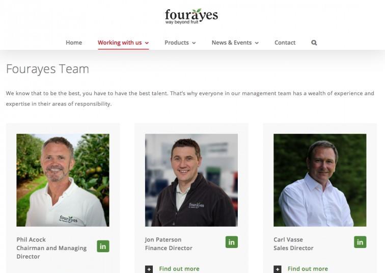 Fourayes unveils new website | Article | Fruitnet