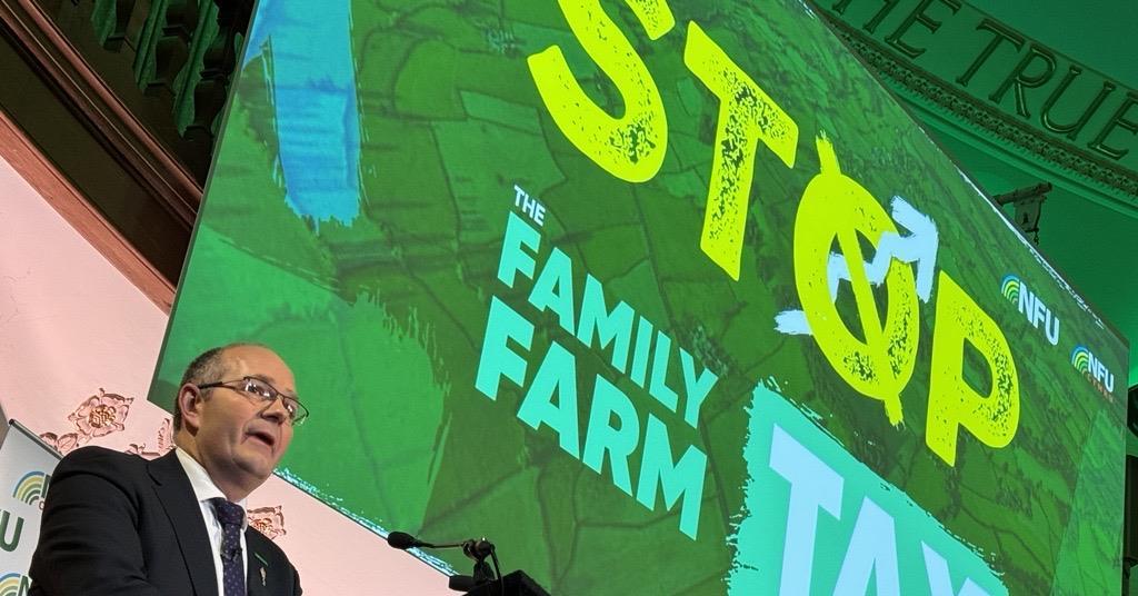 Angry farmers descend on London in mass inheritance tax protest | News ...