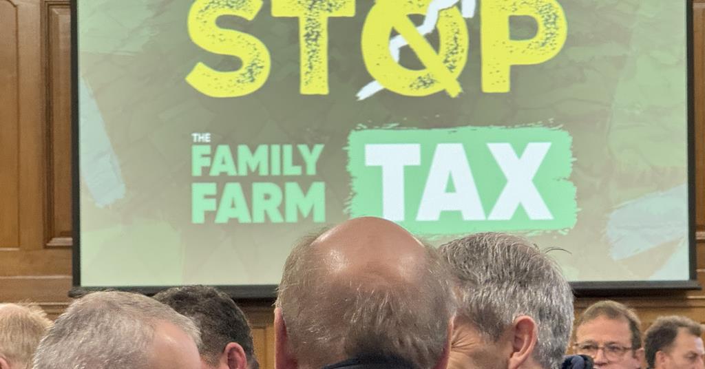 Angry farmers descend on London in mass inheritance tax protest | News ...