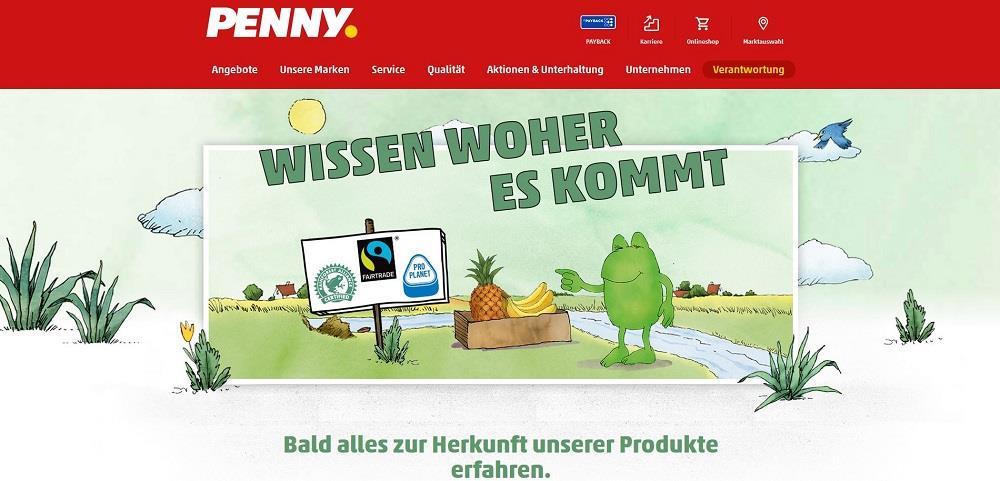 Penny: QR-Code zur Rückverfolgbarkeit von Ananas und Bio-Bananen ...