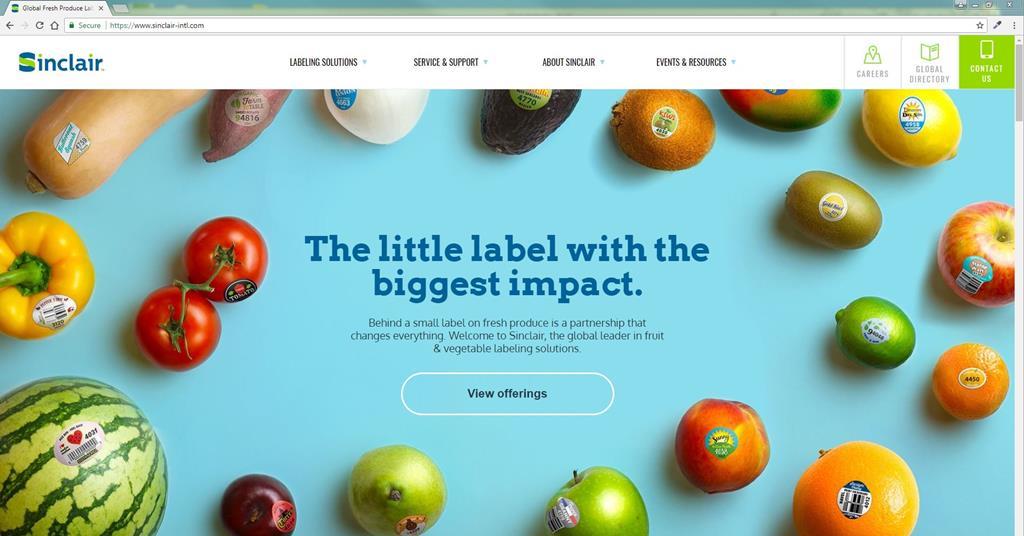 Sinclair launches new branding | Article | Fruitnet