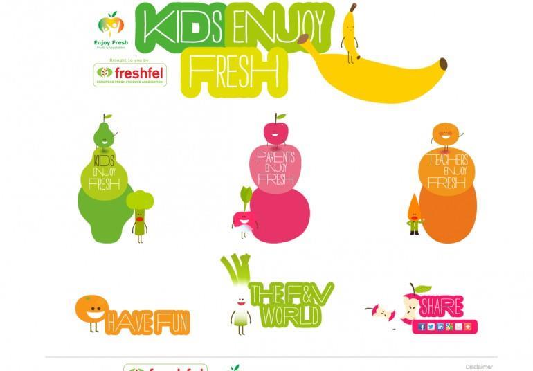 Freshfel launches Kids Enjoy Fresh site | Article | Fruitnet