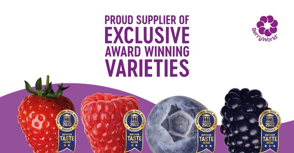 BerryWorld varieties win big at Superior Taste Awards | Article | Fruitnet