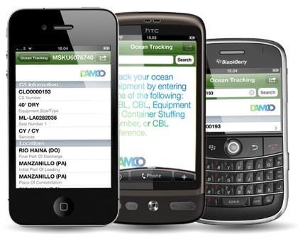 Damco unveils mobile tracking app | Article | Fruitnet