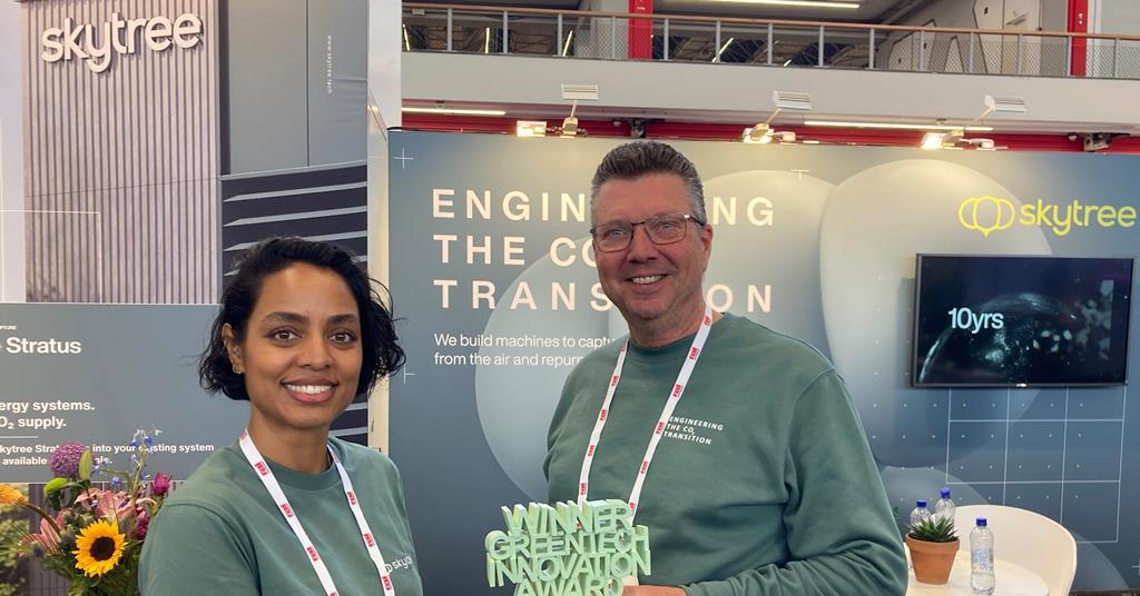 SkyTree wins GreenTech product innovation award | News | Fruitnet