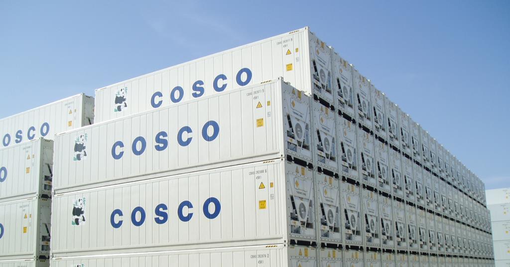 Cosco brings CA to Pacific route | Article | Fruitnet