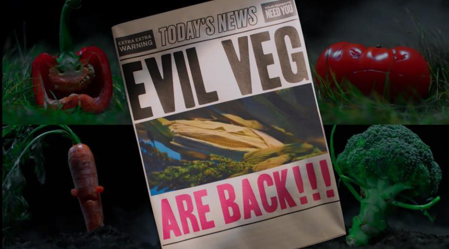 Celebrities voice major new veg ad | Article | Fruitnet