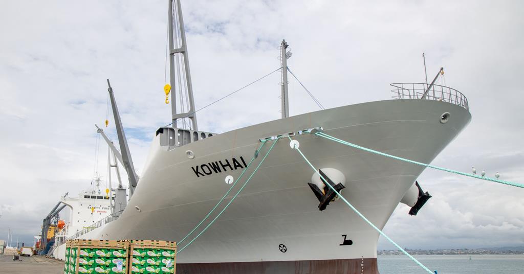 Zespri welcomes new Fresh Carriers vessel | Article | Fruitnet
