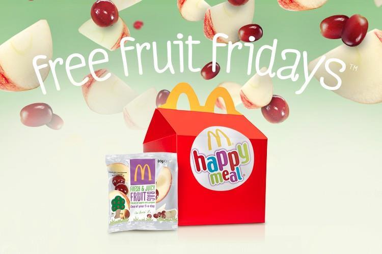 McDonald's gives away fresh fruit | Video | Fruitnet