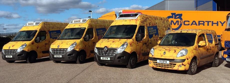 McCarthys adds new eye-catching vehicles to fleet | Article | Fruitnet