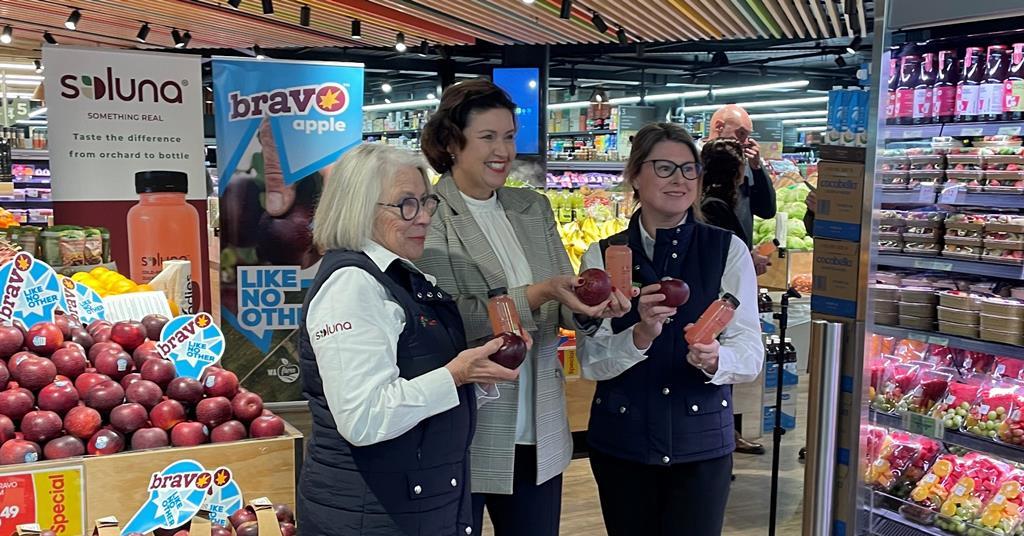 New Soluna apple juice and fresh cut slices add value for growers ...