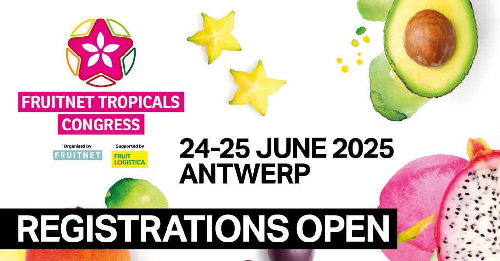 Registrations now open for Fruitnet Tropicals Congress | News | Fruitnet