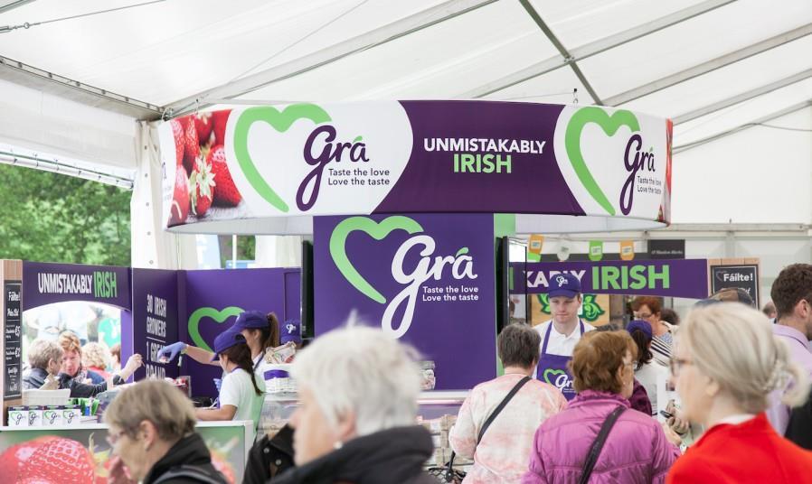 Grá brand on show at Bloom 2017 | Article | Fruitnet