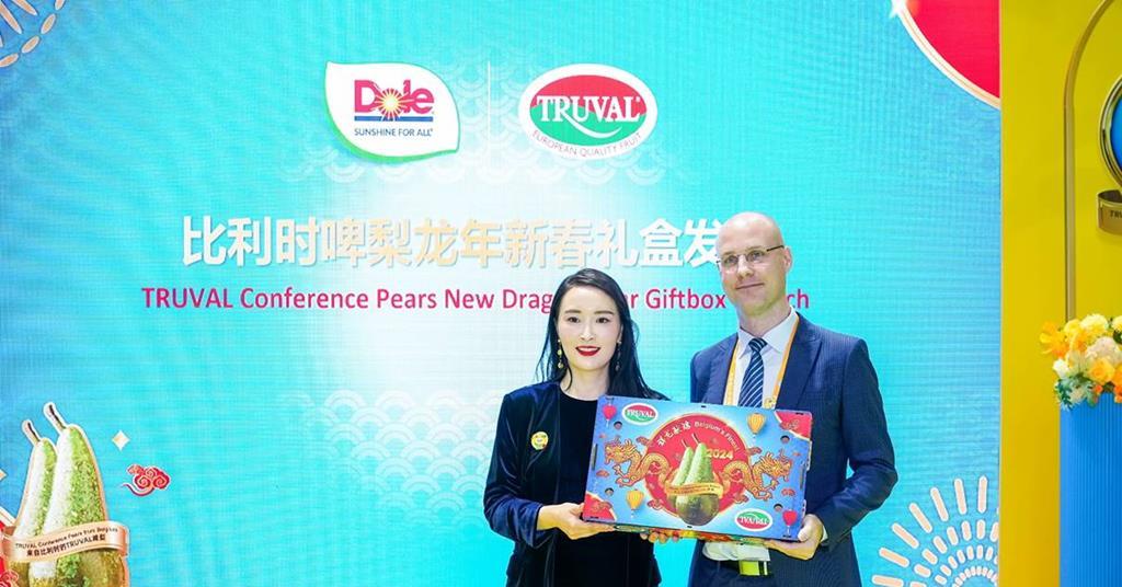Dole and BFV celebrate the 12th anniversary of Belgian Conference pears ...