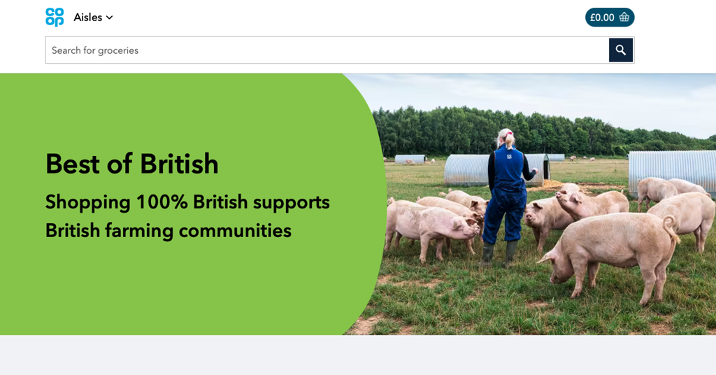 Co-op adds ‘Best of British’ page to promote UK food | News | Fruitnet