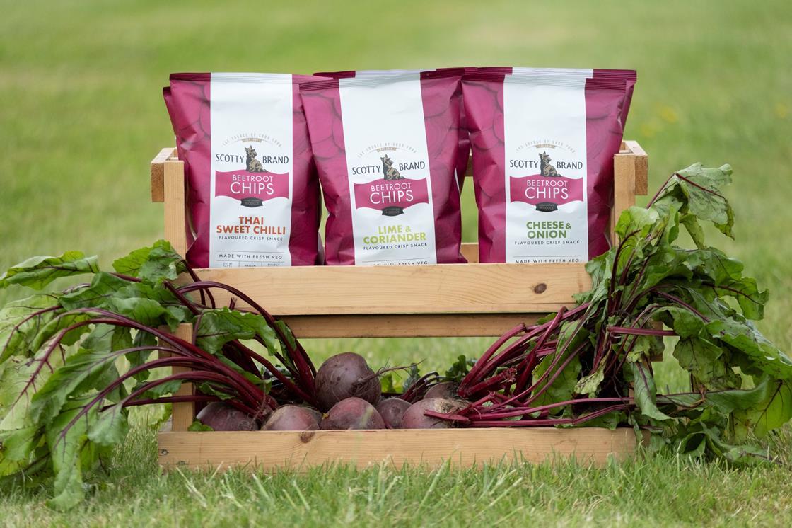 Scotty Brand launches beetroot crisps | News | Fruitnet