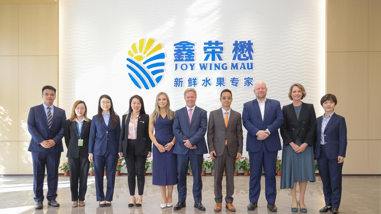 New Zealand minister of trade makes inaugural visit to Joy Wing Mau ...