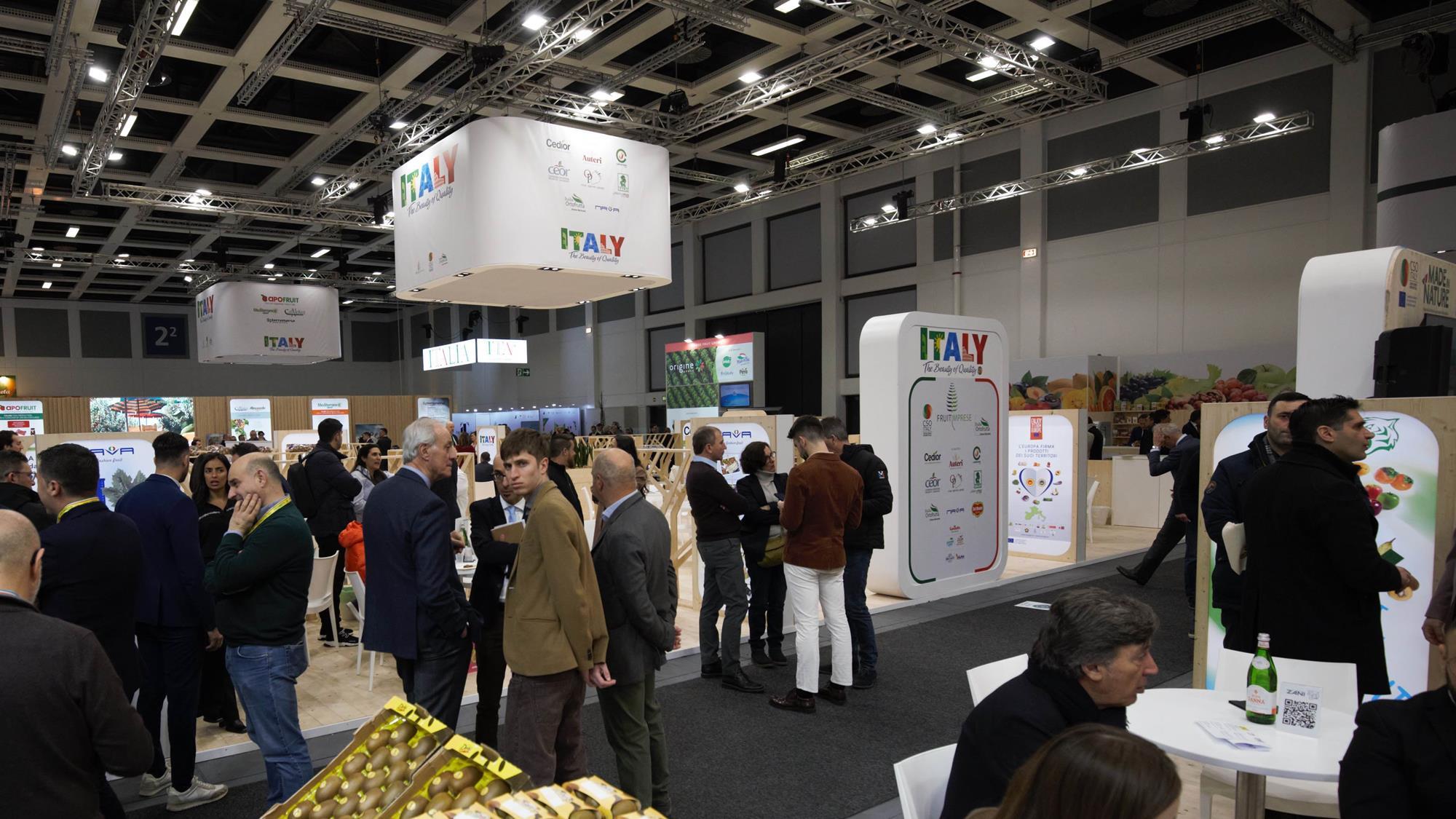 Italy leads pack at Fruit Logistica as exports to Germany grow | News ...