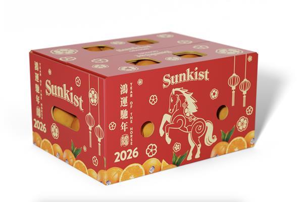 Sunkist Year of Horse packaging for Lunar New Year 2025 | Fruitnet